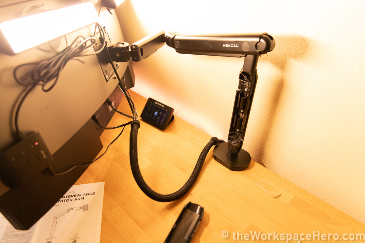 Maximizing Flexibility – HEXCAL Single Monitor Arm Review
